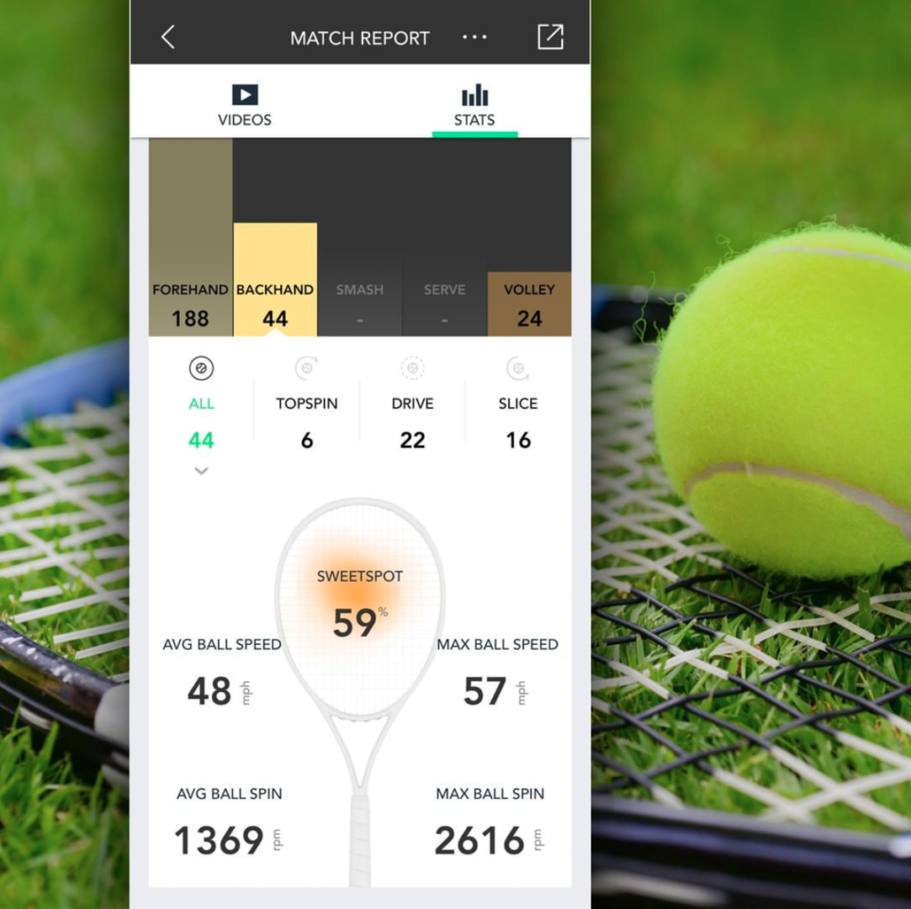Smart Tennis Sensor Zepp 2 | UnatechSports